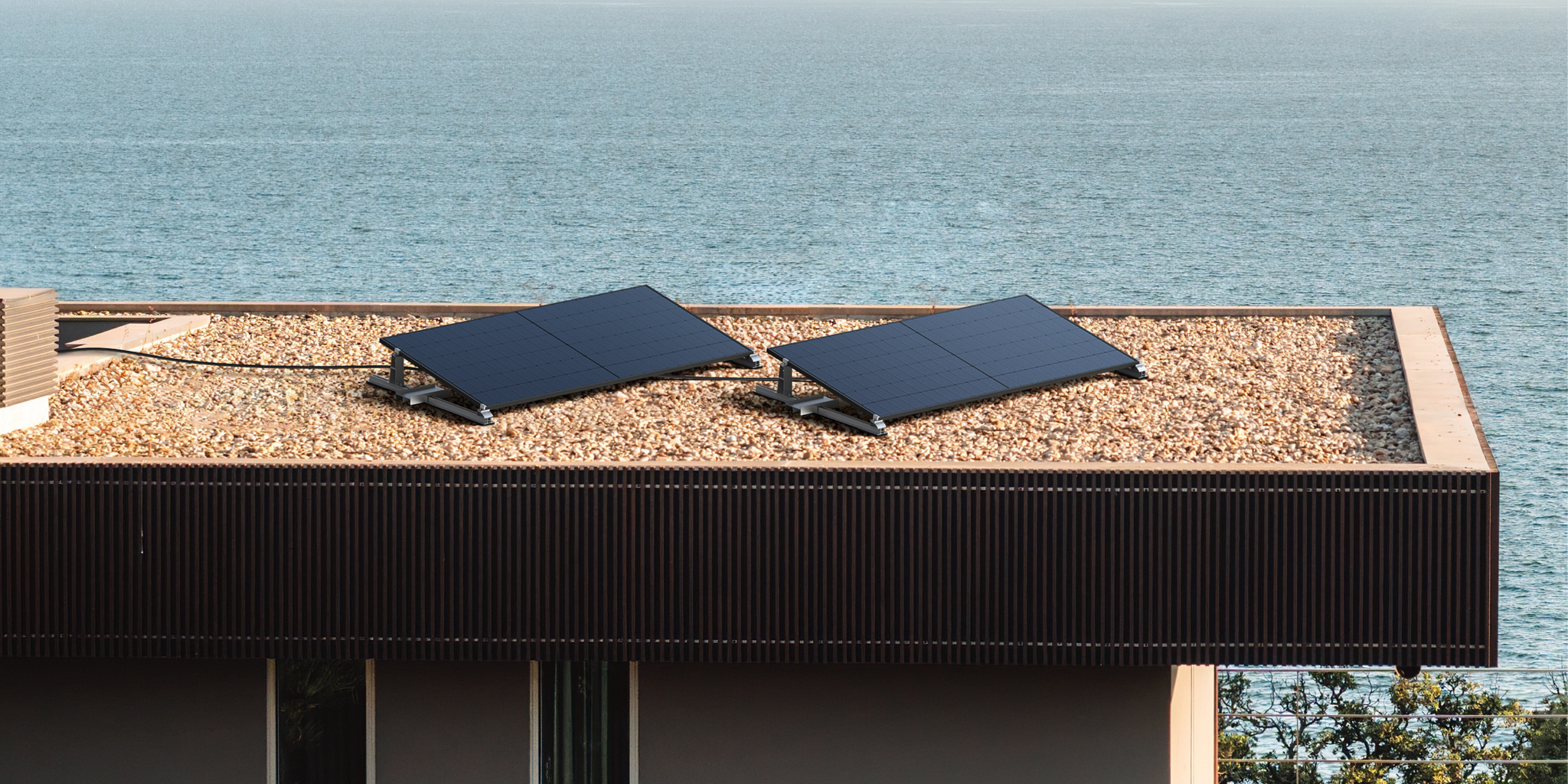 Balkonkraftwerk für Flachdach & Gartenhaus | Solarkontor