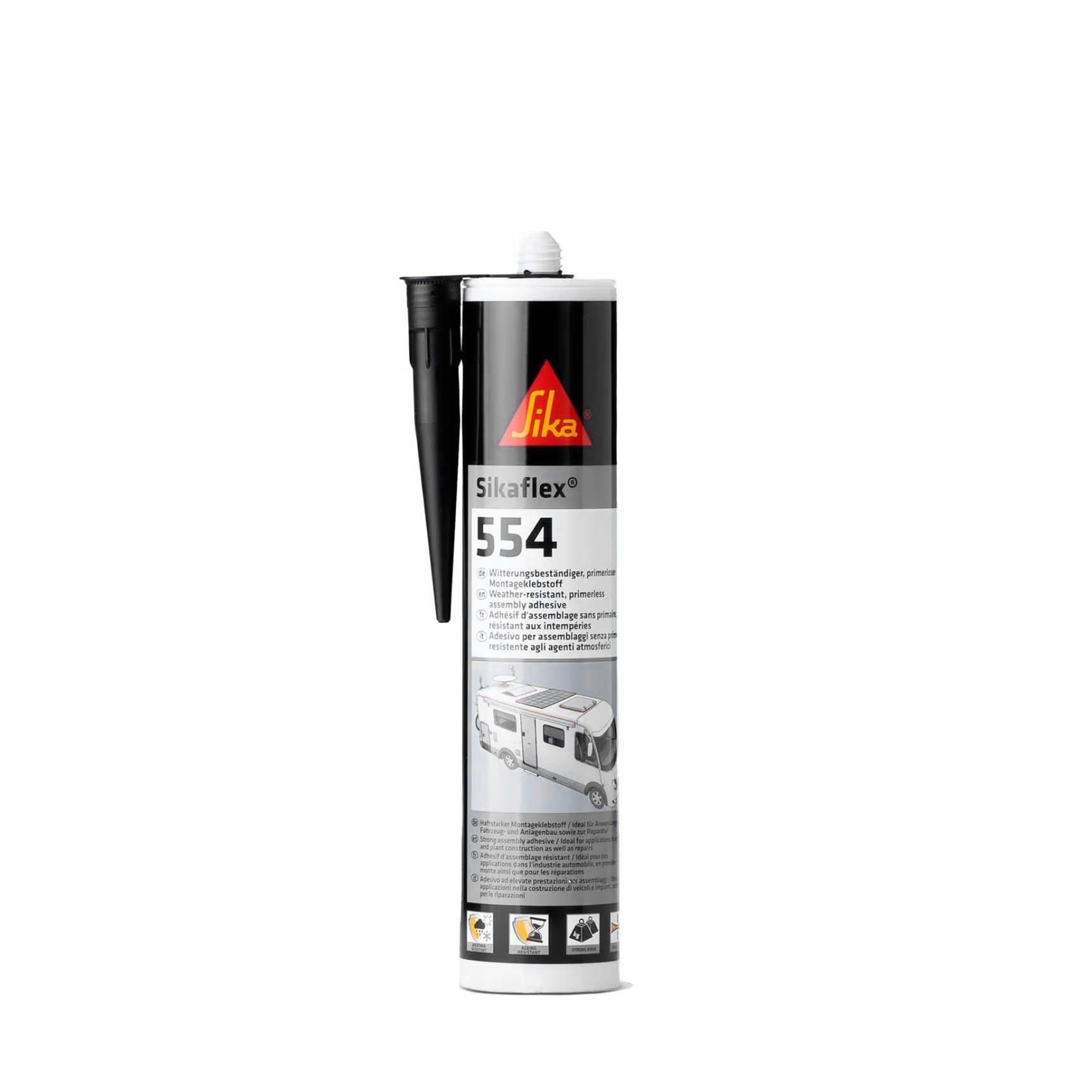 Sikaflex 554 Konstruktionskleber | 300 ml schwarz